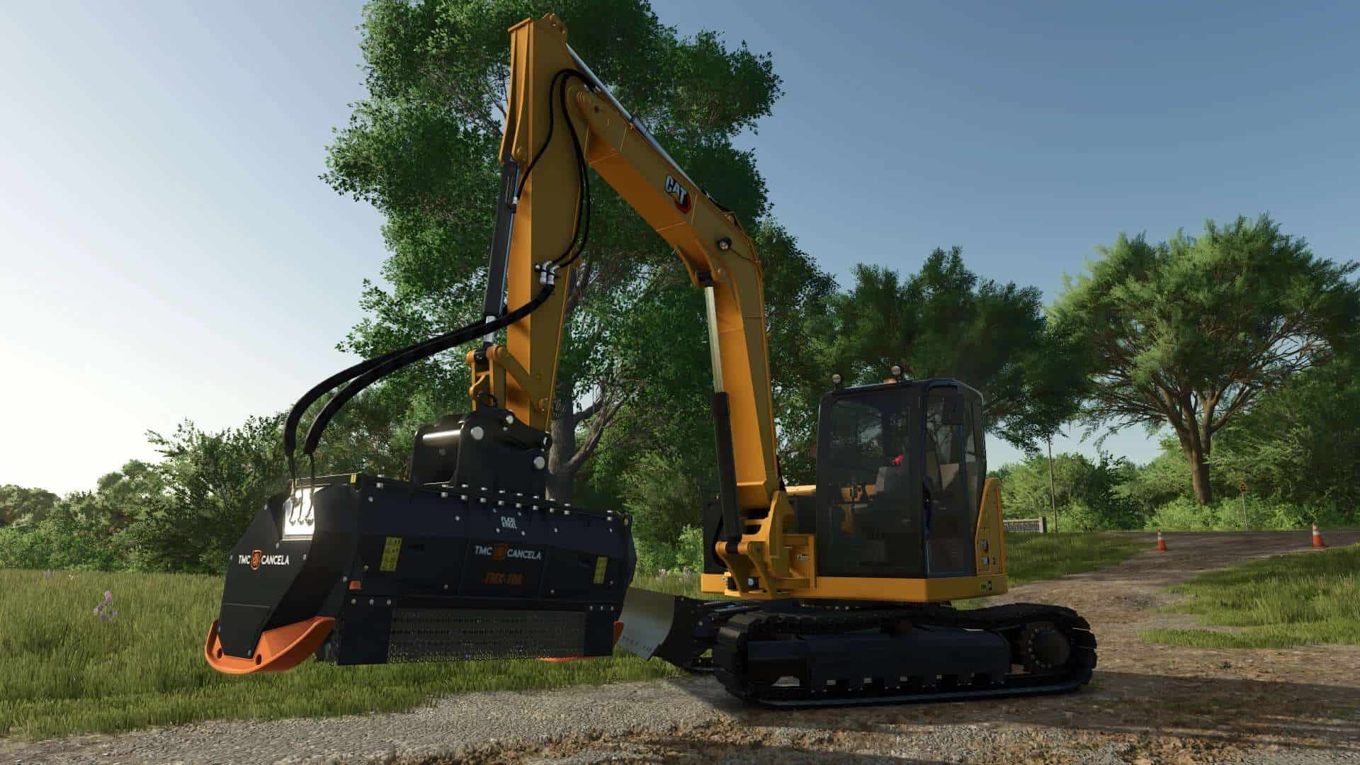 FS25 CAT 309 CR Mini Excavator v1.1 - FS 25 Forklifts / Excavators Mod ...