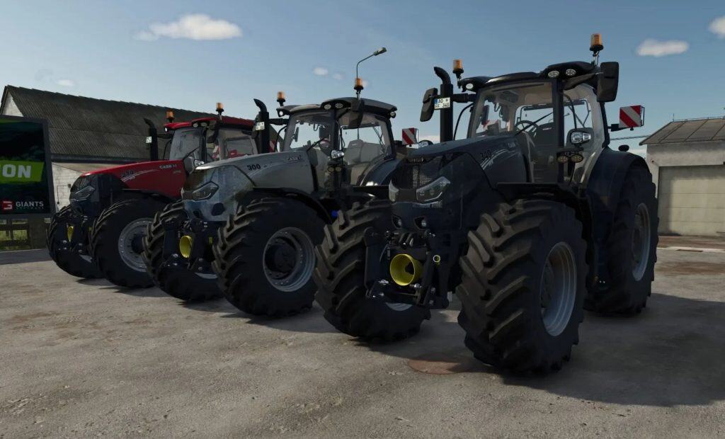 FS25 Case IH Optum AFS + Steyr Terrus CVT + New Holland T7 HD v1.4.7 (2) - Farming simulator 19 ...