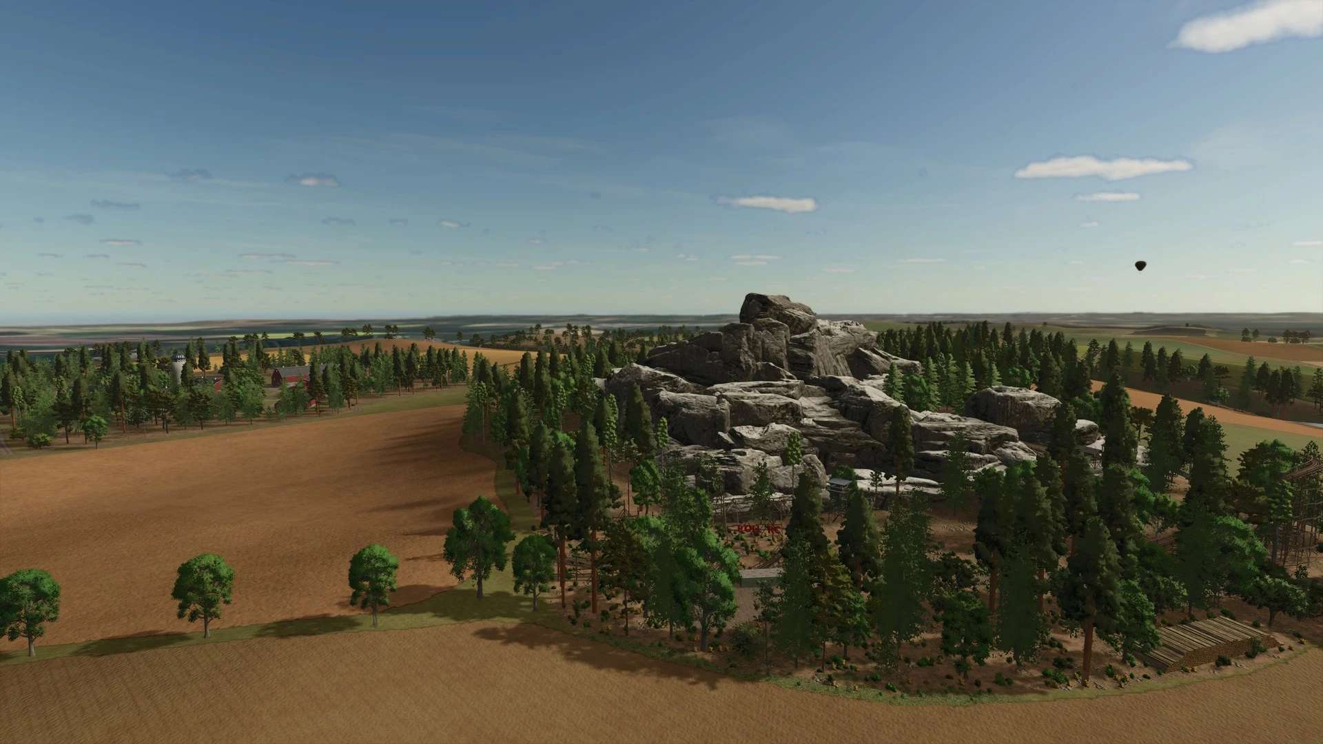 FS25 Creek Hollow – new 4-fold map v1.0 - FS 25 Maps Mod Download