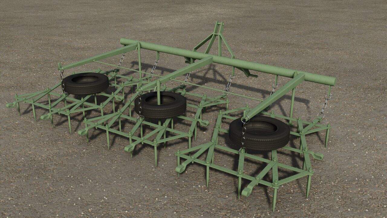 FS25 Harrows V1.0.0.1 - FS 25 Implements & Tools Mod Download