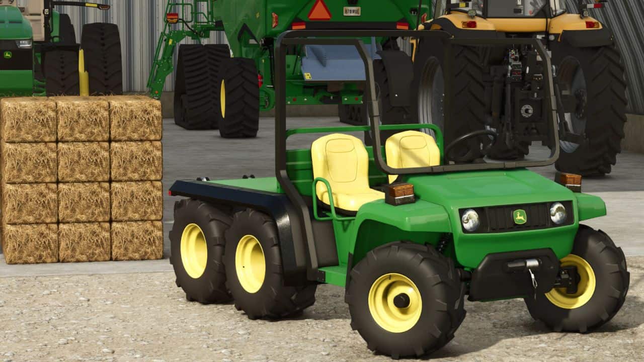 FS25 John Deere Gator TH 6×4 V1.0 - FS 25 Vehicles Mod Download