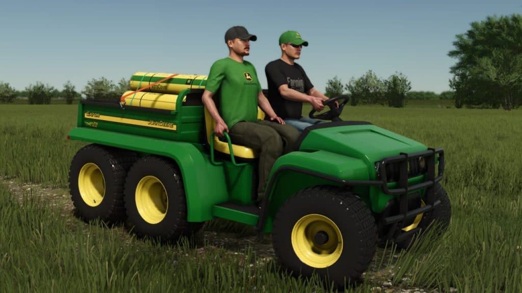 FS25 John Deere Gator TH 6×4 V1.0 - FS 25 Vehicles Mod Download