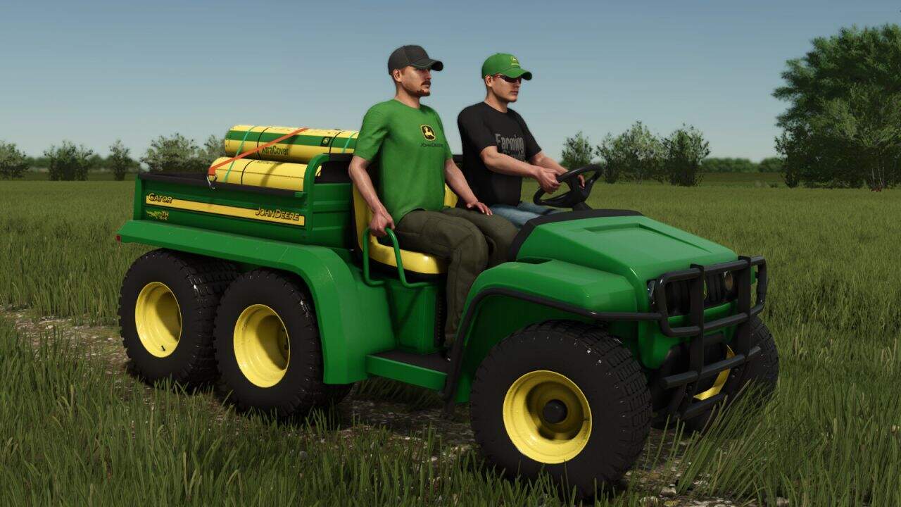 FS25 John Deere Gator TH 6×4 V1 (3) - Farming simulator 19 / 17 / 15 Mod