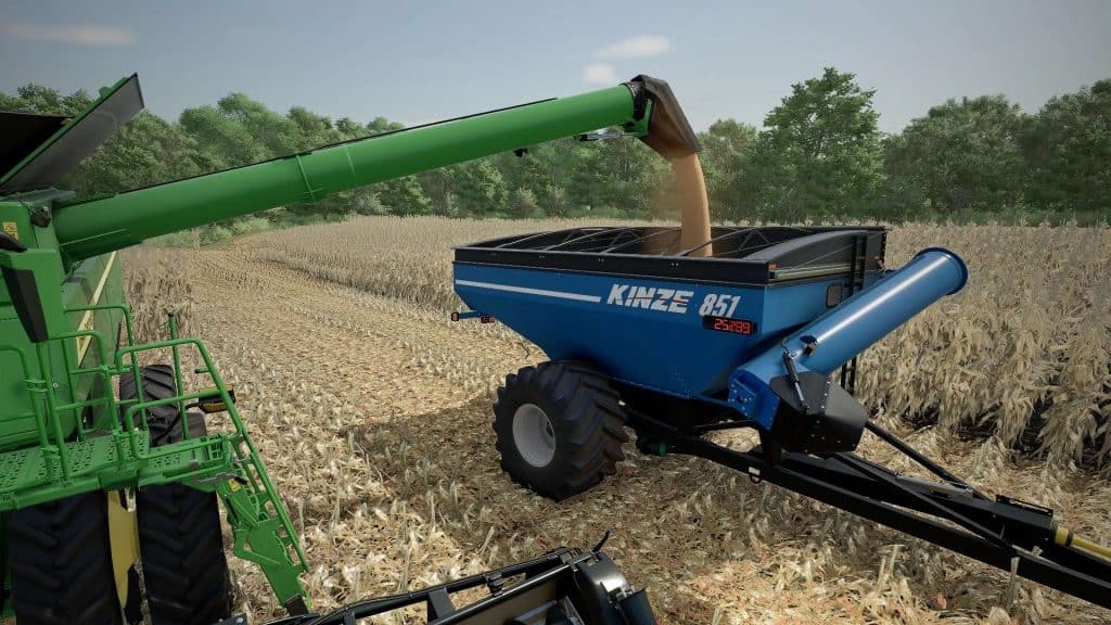 FS25 Kinze Grain Cart Pack v1 (5) - Farming simulator 19 / 17 / 15 Mod