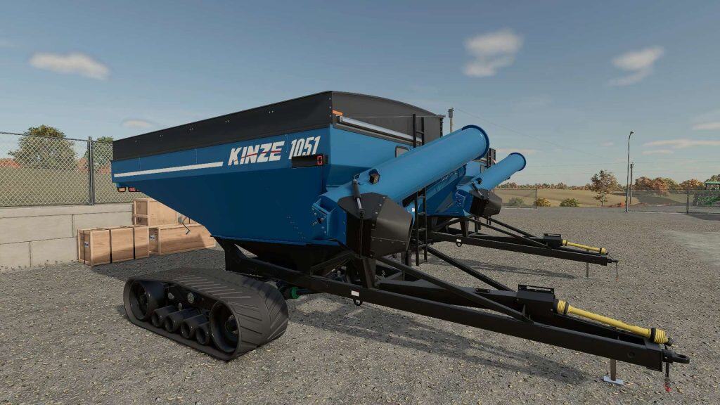 FS25 Kinze Grain Cart Pack v1 (7) - Farming simulator 19 / 17 / 15 Mod