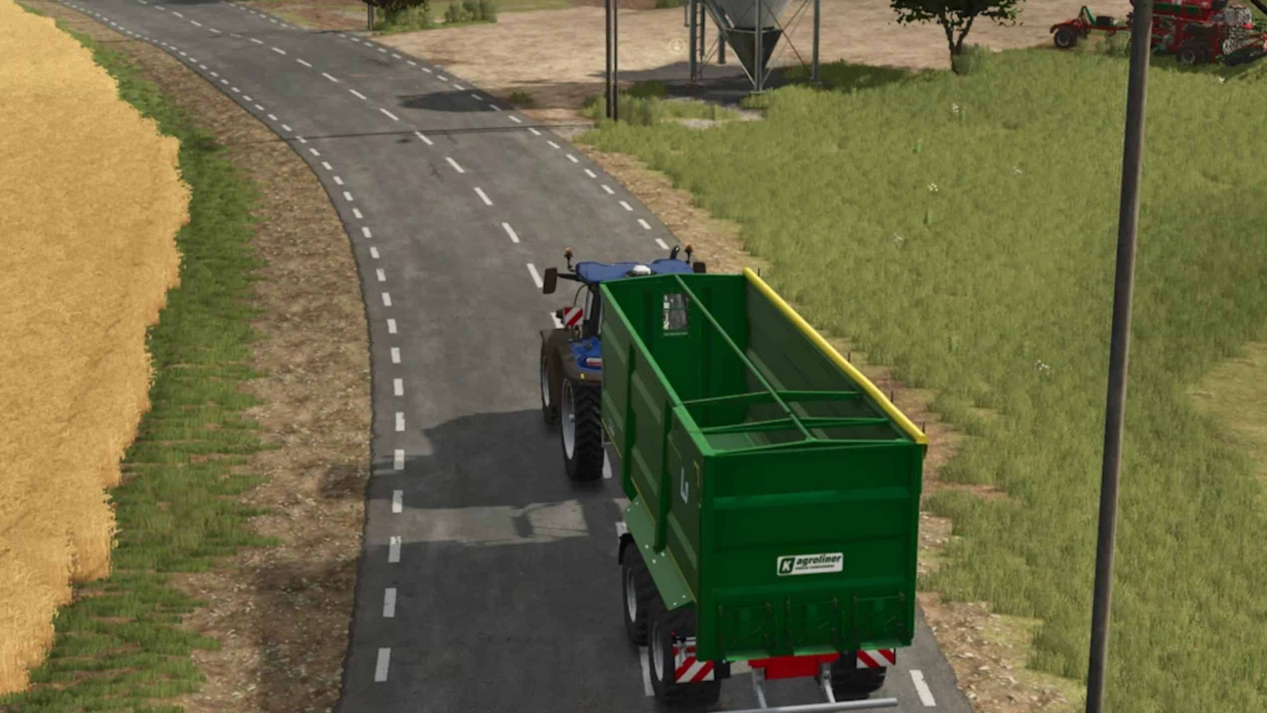 FS25 Kröger MUK 303 Rust Edition 1.1 - FS 25 Trailers Mod Download