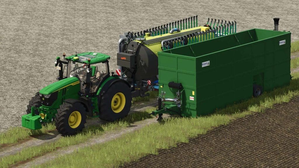 FS25 Krassort Slurry Container v1.0 - FS 25 Trailers Mod Download
