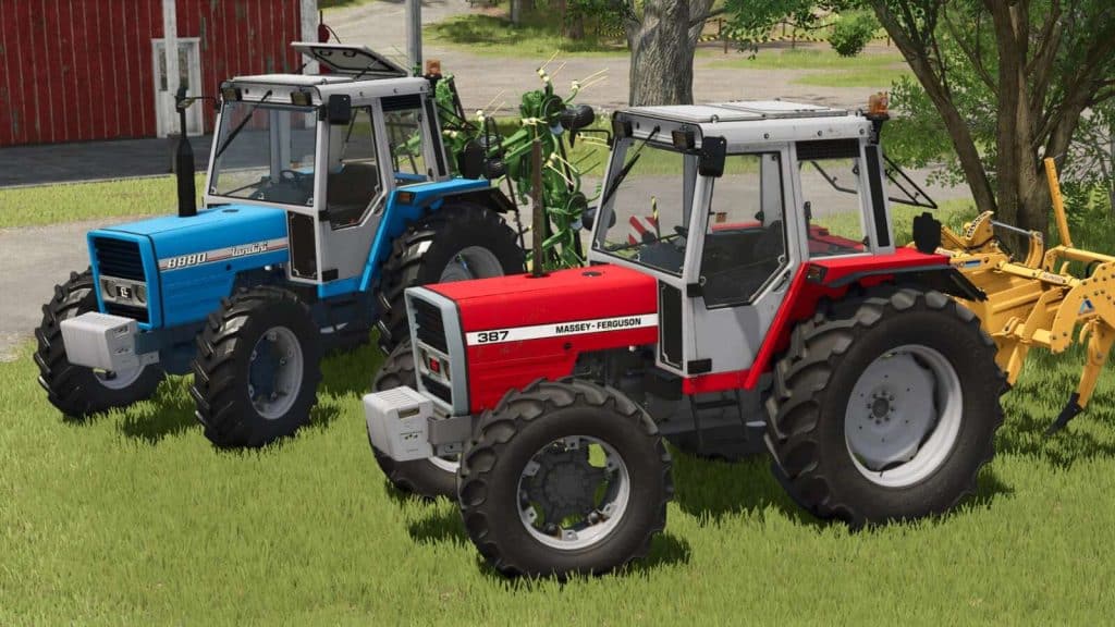 FS25 Landini X880 Series And MF 3X7 Series v1 (3) - Farming simulator ...