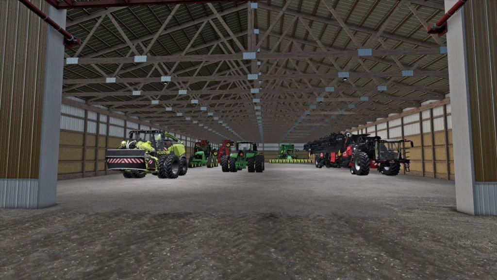 FS25 Large Barn V1 (2) - Farming simulator 19 / 17 / 15 Mod