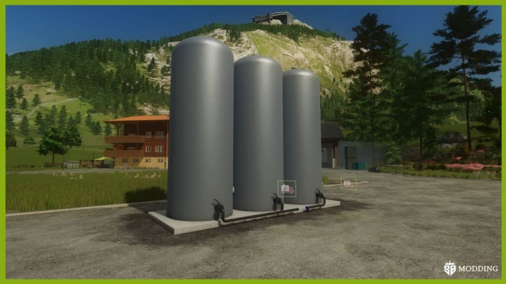 FS25 Liquid Silo Tank V1.0 - FS 25 Objects Mod Download