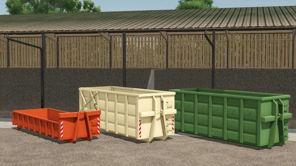 FS25 Lizard Containers Pack v1 (1) - Farming simulator 19 / 17 / 15 Mod