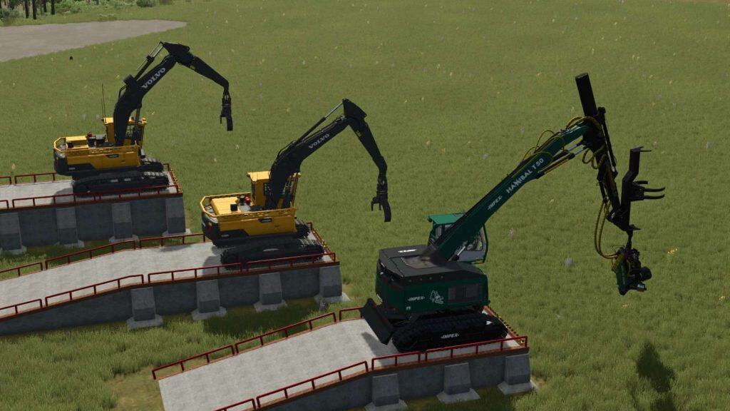 FS25 Loading Platforms v1 (1) - Farming simulator 19 / 17 / 15 Mod