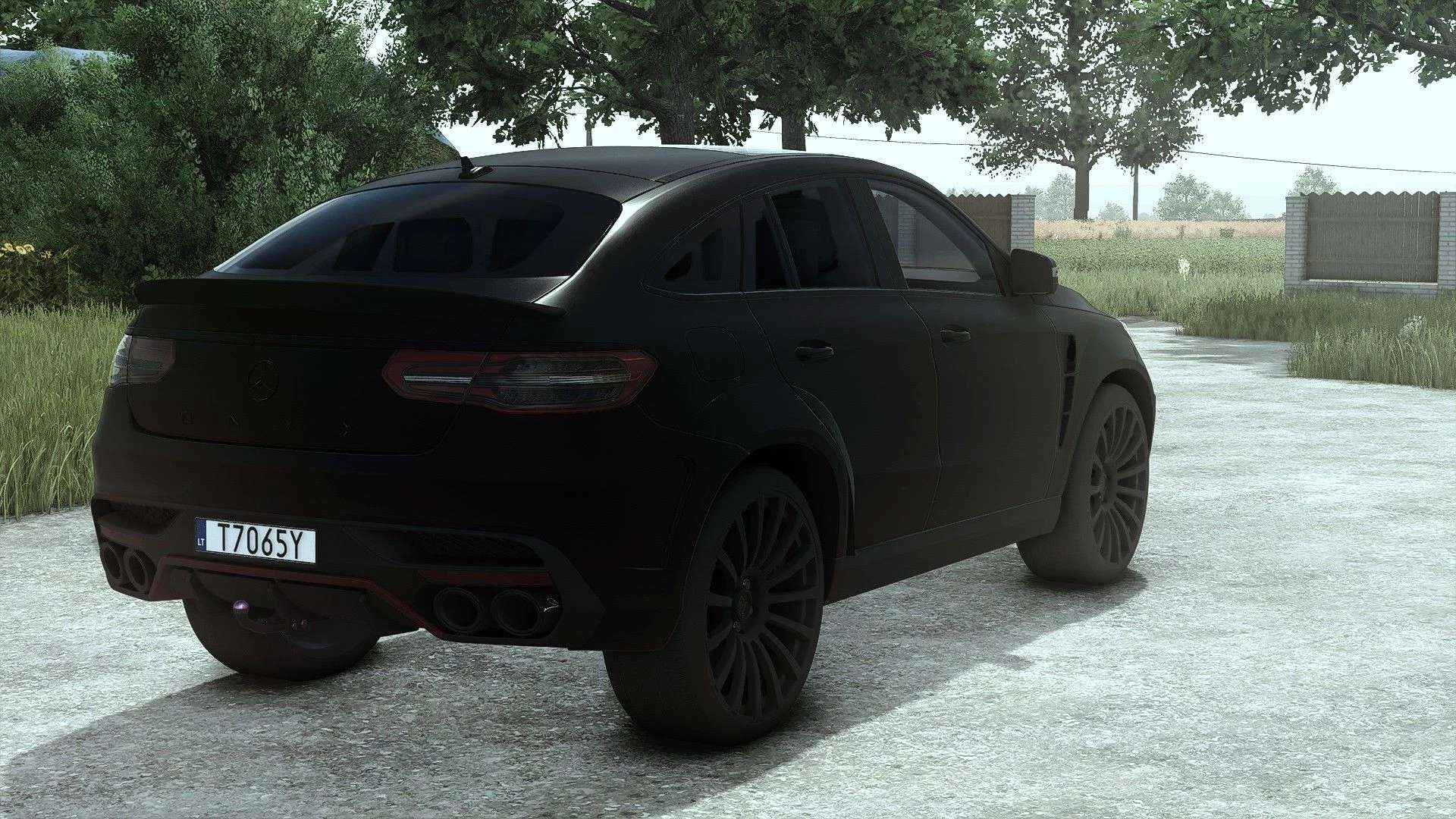 FS25 Mercedes GLE Coupé 2018 V1.0.0.1 - FS 25 Cars Mod Download