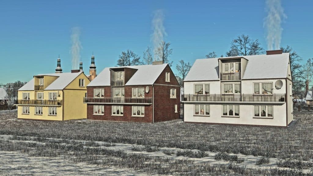FS25 Modern House V1 (2) - Farming simulator 19 / 17 / 15 Mod