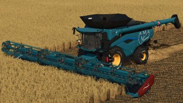 FS25 New Holland CR11 & Case IH AF11 v1 (2) - Farming simulator 19 / 17 ...