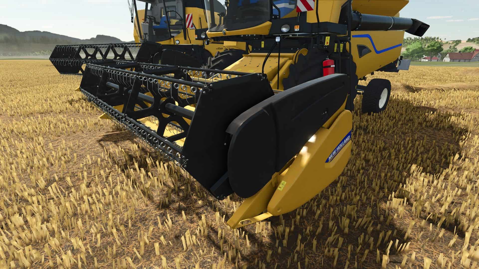 FS25 New Holland High Capacity 720CG Headers Pack V1.0 - FS 25 Combines ...