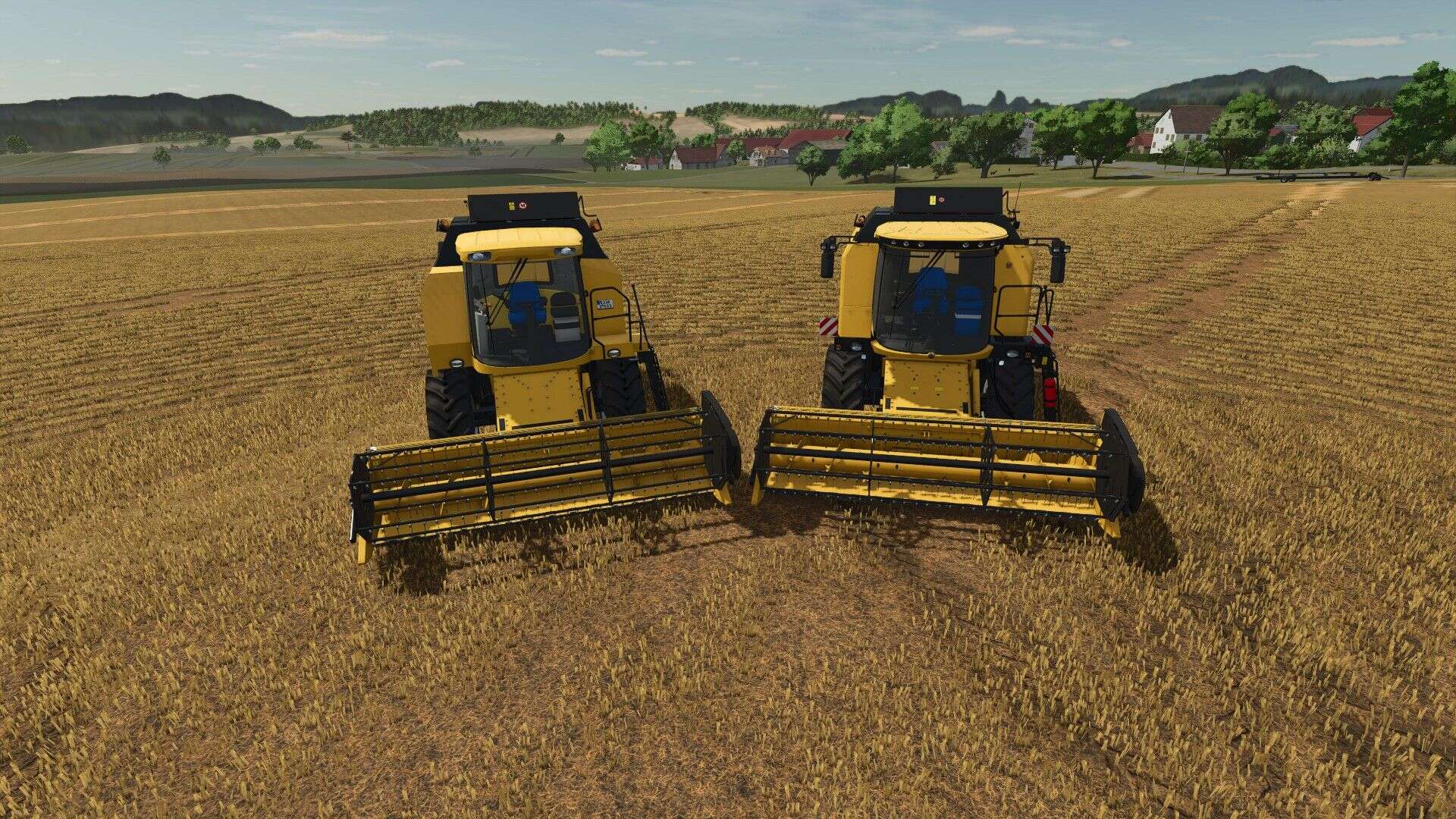 FS25 New Holland High Capacity 720CG Headers Pack V1.0 - FS 25 Combines ...