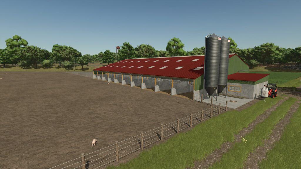 FS25 Pig Barn v1 (4) - Farming simulator 19 / 17 / 15 Mod