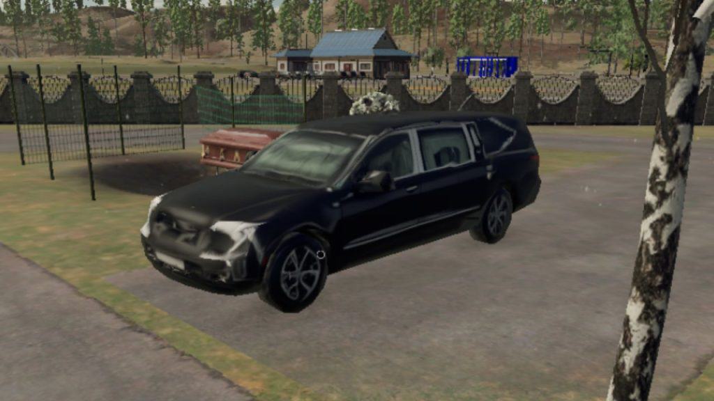 FS25 Placeable Funeral Pack v1.0 - FS 25 Objects Mod Download