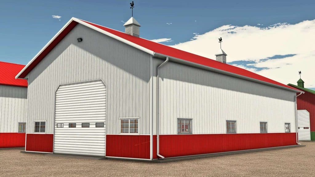 FS25 Pole Barn v1 (1) - Farming simulator 19 / 17 / 15 Mod