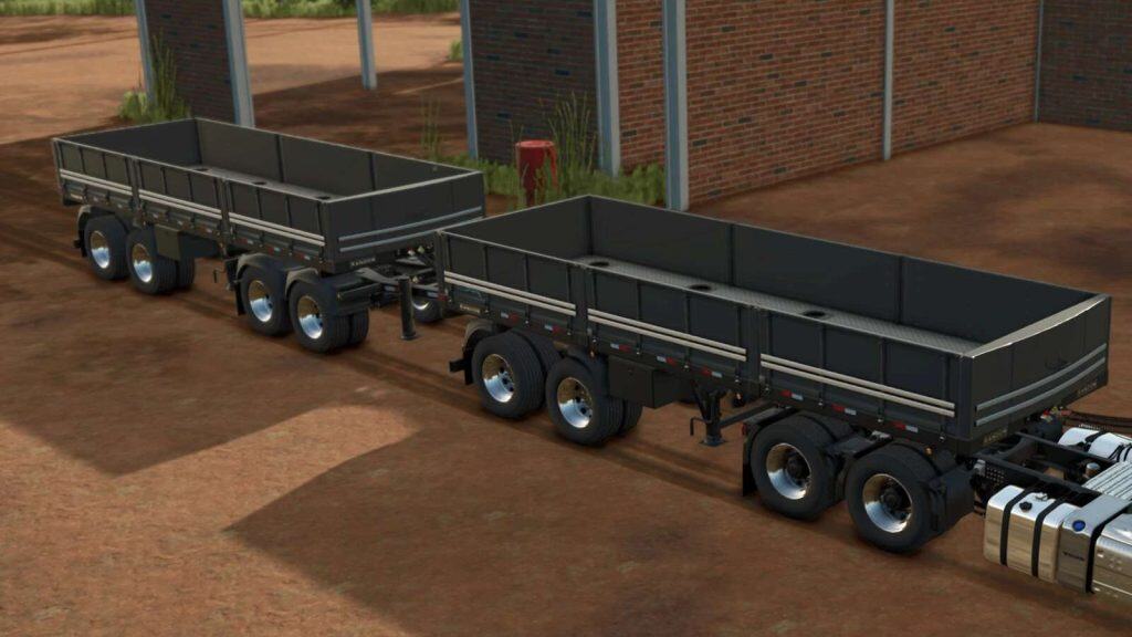FS25 Randon Short Bulk Road Train v1 (5) - Farming simulator 19 / 17 ...