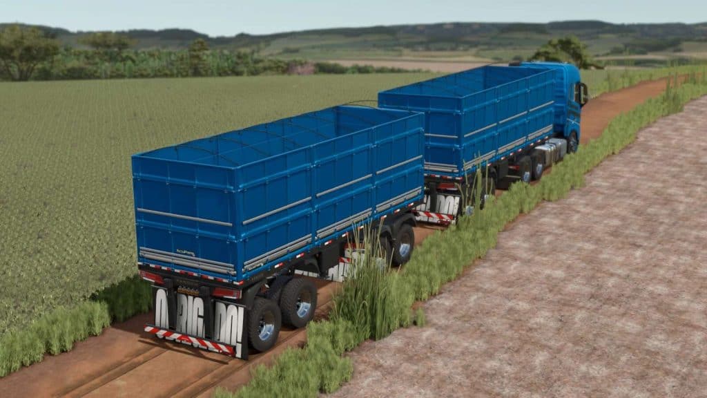 FS25 Randon Short Bulk Road Train v1 (6) - Farming simulator 19 / 17 ...