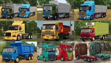 FS25 Scania Trucks Pack v1.0 - FS 25 Trucks Mod Download