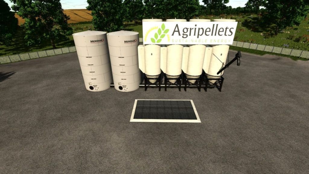 FS25 Straw and hay pellet production V1.0 - FS 25 Objects Mod Download