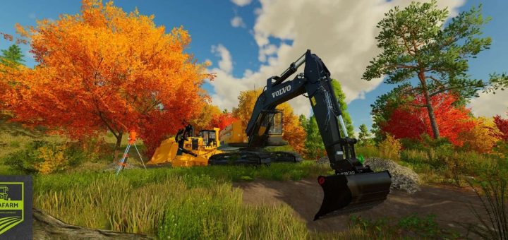 Farming Simulator 25 Forklifts Mods | FS25 Excavators Mods