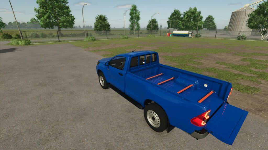 FS25 Toyota Hilux Single Cab v1 (1) - Farming simulator 19 / 17 / 15 Mod