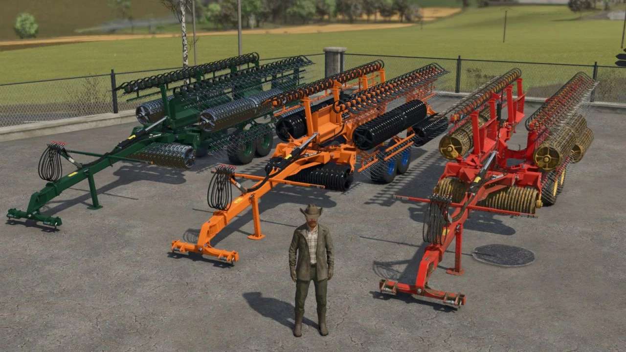 FS25 Väderstad Rexius 1230 Pro v1.0 - FS 25 Implements & Tools Mod Download