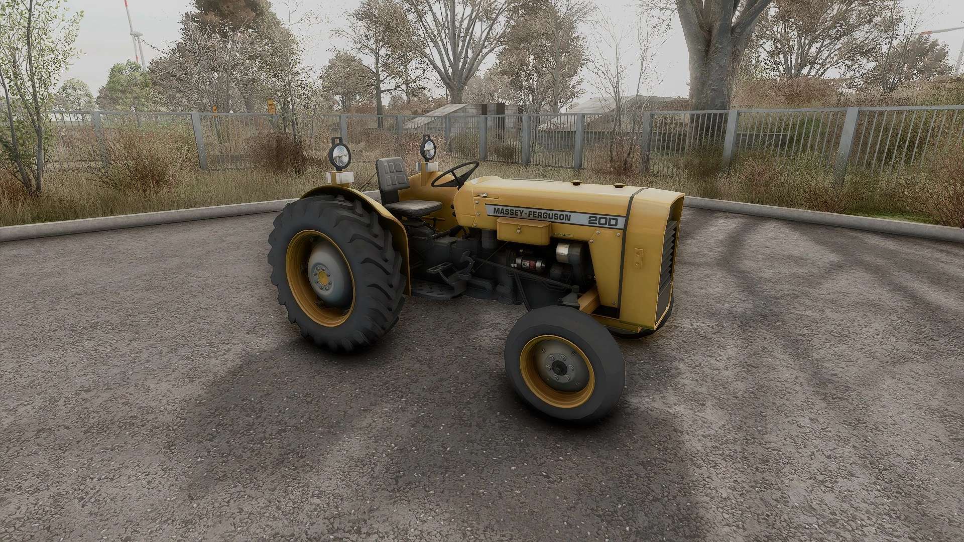 FS25 Massey ferguson 20 series industrial v1.0 - FS 25 Tractors Mod Download