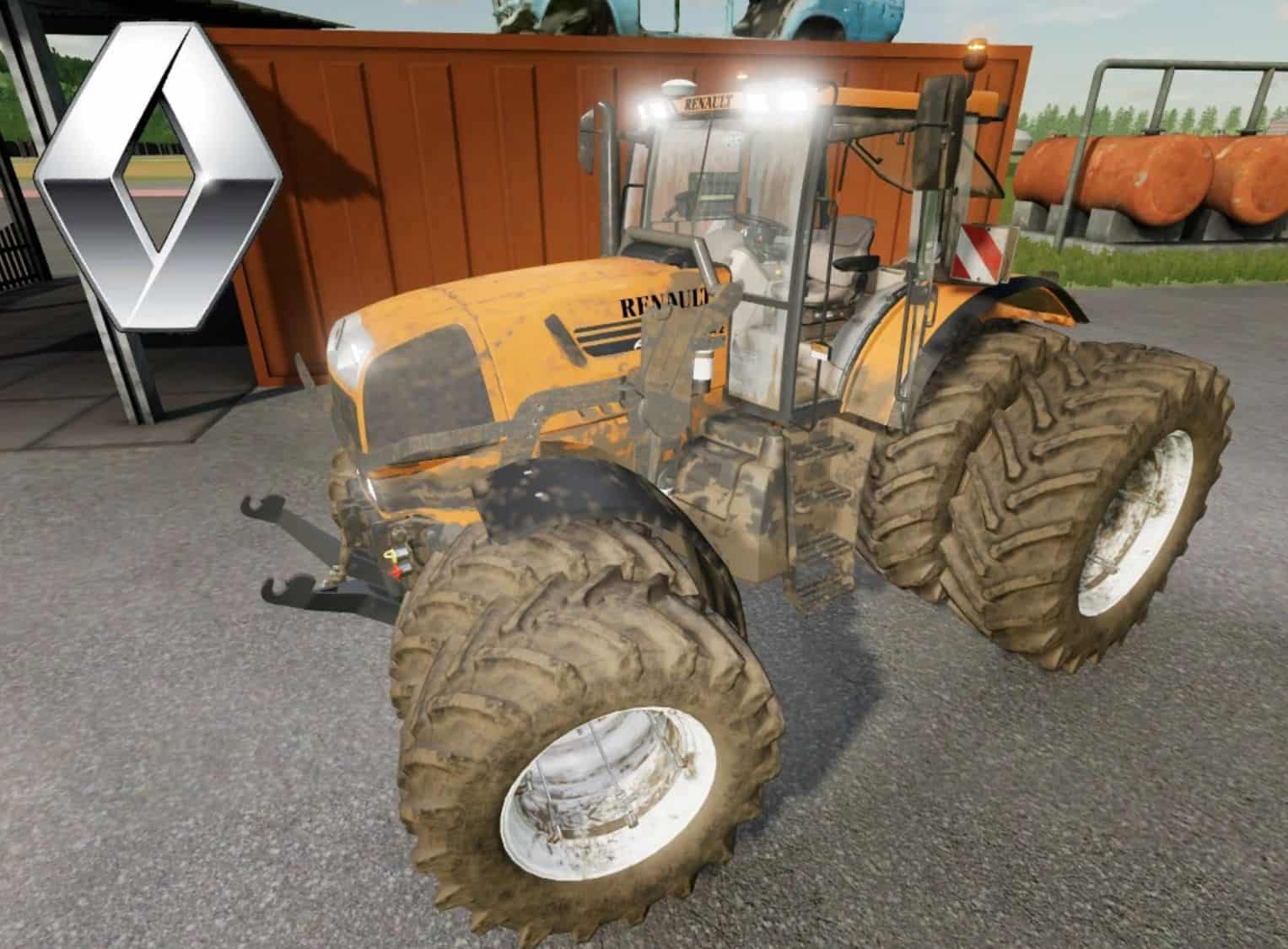 FS22 Renault Atles 900 RZ FL V1 1 FS 22 Tractors Mod Download