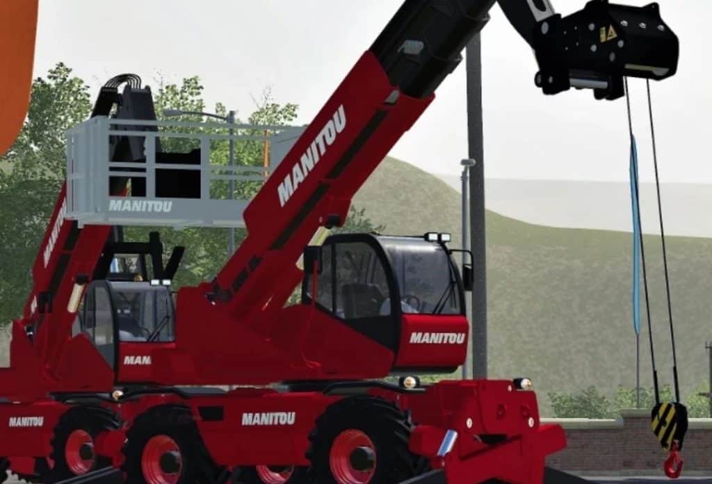 FS22 Manitou MRT2150 V1.1 - FS 22 Forklifts / Excavators Mod Download