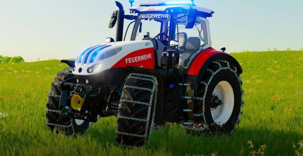 FS22 Steyr Terrus Gen 2 (Fire Department Edition) v1.0 - FS 22 Tractors ...