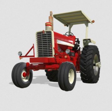 FS25 1967 Farmall IH 1206 v1.0 - FS 25 Tractors Mod Download