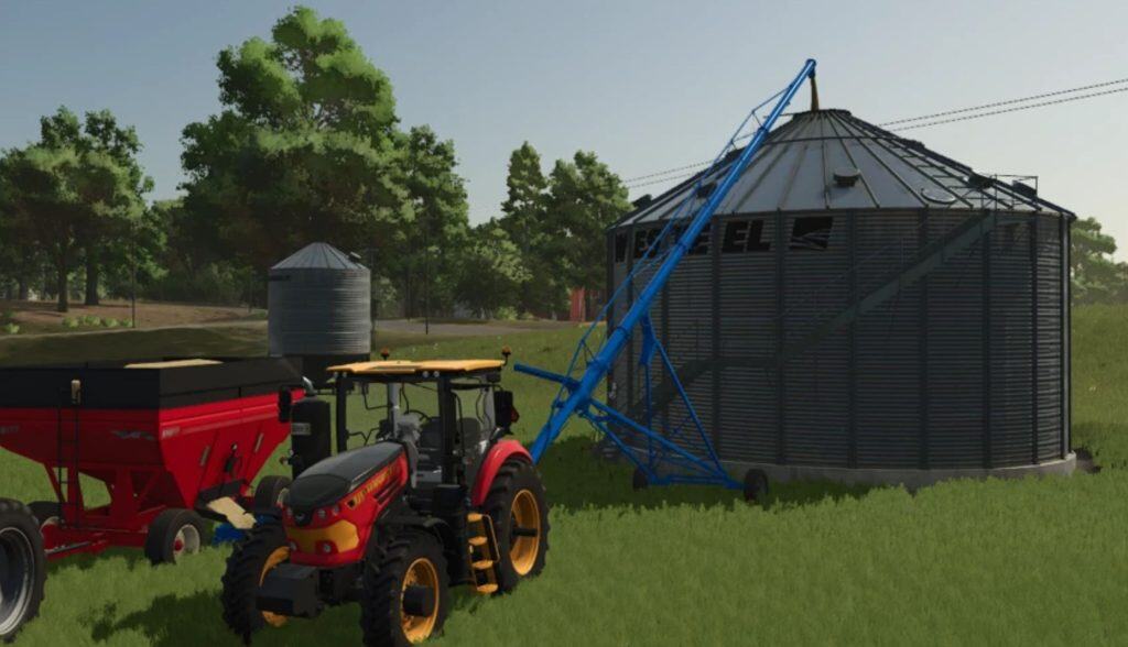 FS25 Brandt 1390HP Auger v1.0 - FS 25 Implements & Tools Mod Download