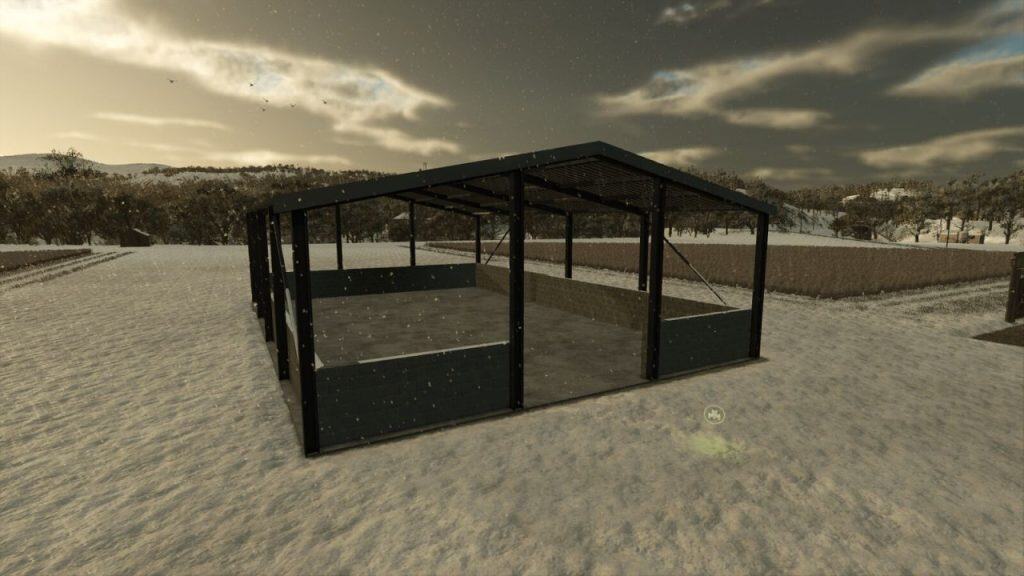 FS25 British Constructible Shed V1.0 - FS 25 Buildings Mod Download
