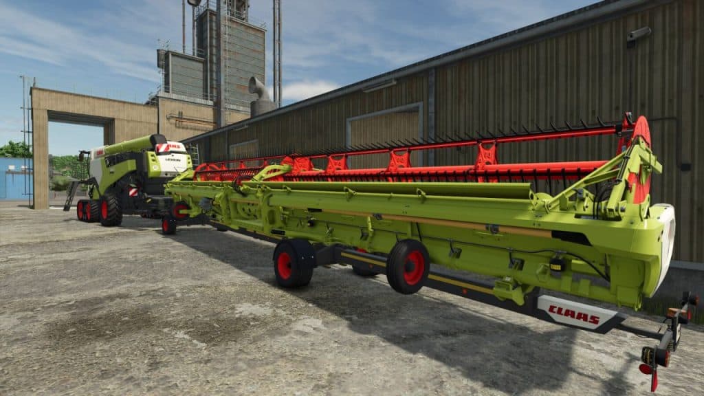 FS25 CLAAS Header Trailer Pack V1 (3) - Farming simulator 19 / 17 / 15 Mod