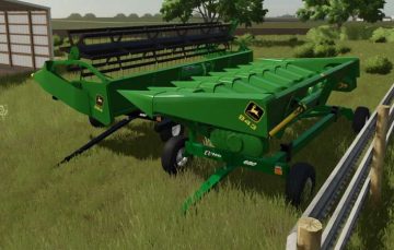 FS25 E-Z Trail Header Cart Pack v1.0 - FS 25 Trailers Mod Download