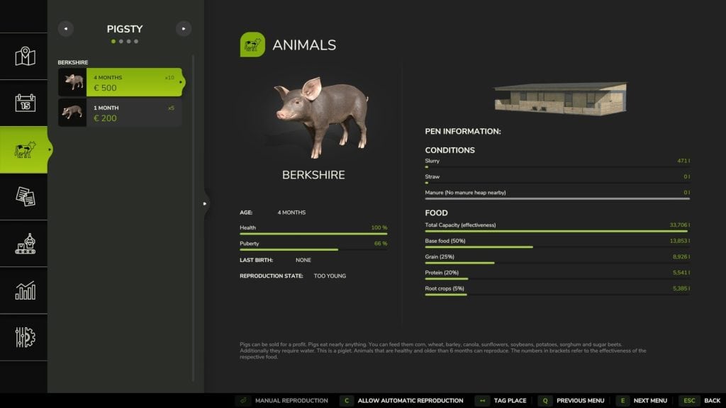 FS25 Enhanced Animal System v1.0.1.0 - FS 25 Other Mod Download