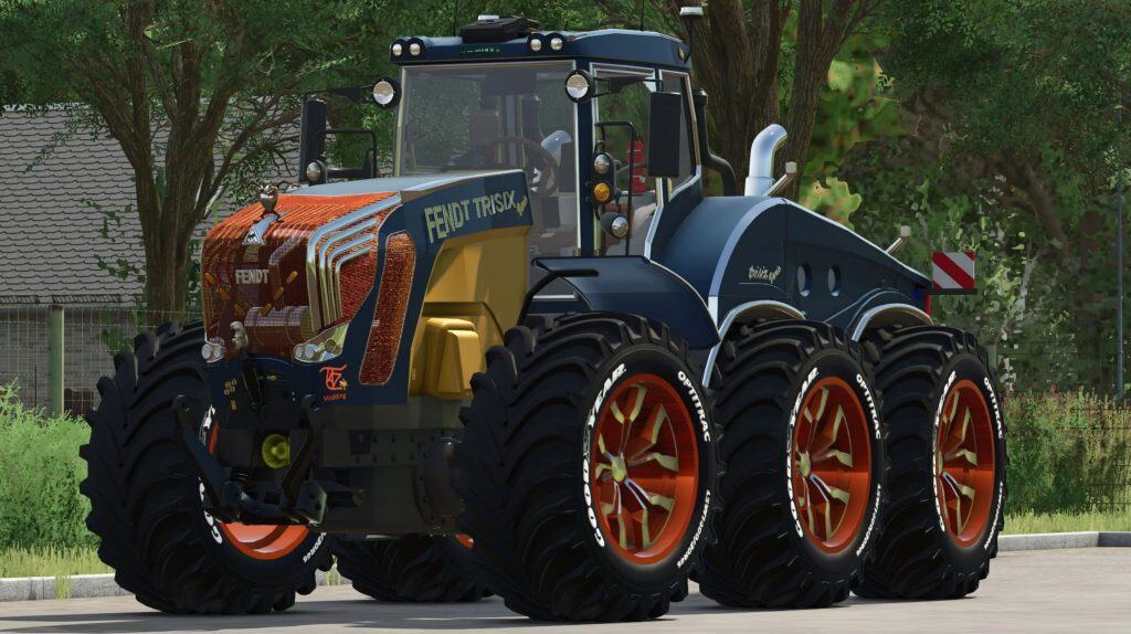 FS25 Fendt Trisix Vario v1.0 - FS 25 Tractors Mod Download