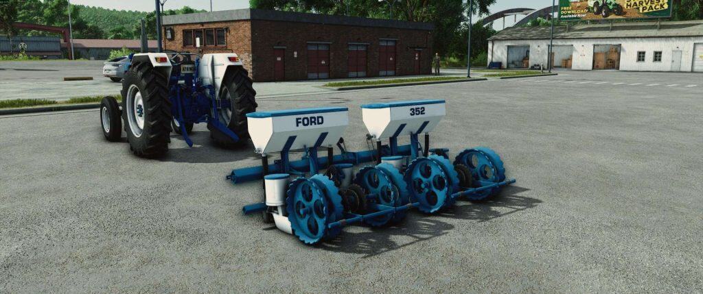 FS25 Ford 352 – 4 Row Planter v1.0 - FS 25 Implements & Tools Mod Download
