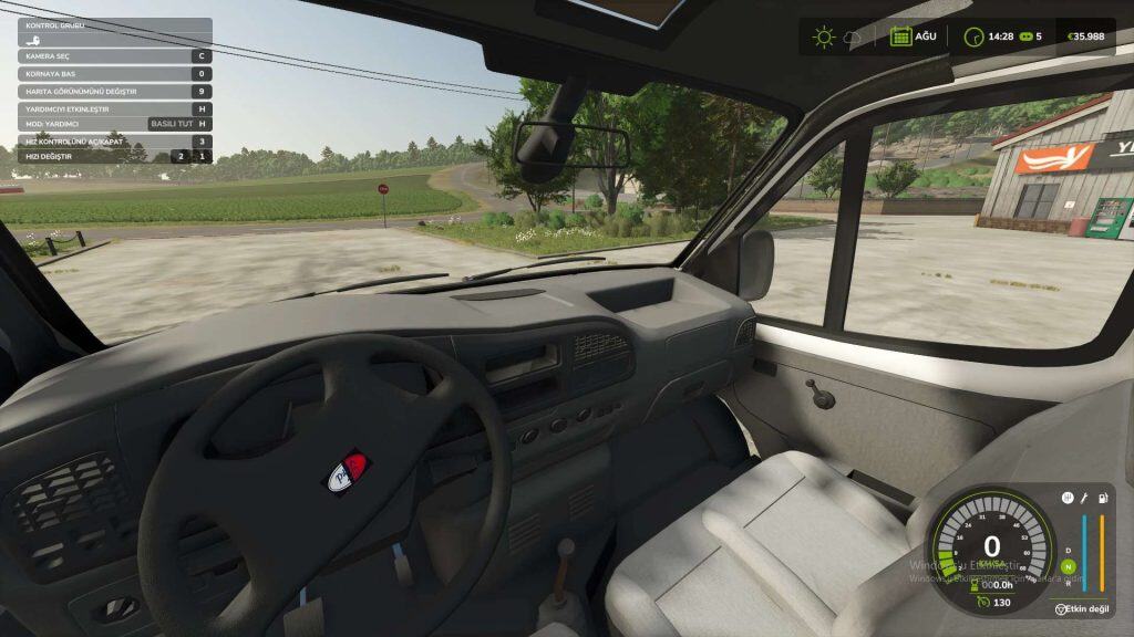 FS25 Ford Transit v1 (1) - Farming simulator 19 / 17 / 15 Mod
