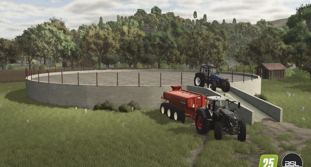 FS25 Liquid manure pit V1.0 - FS 25 Objects Mod Download