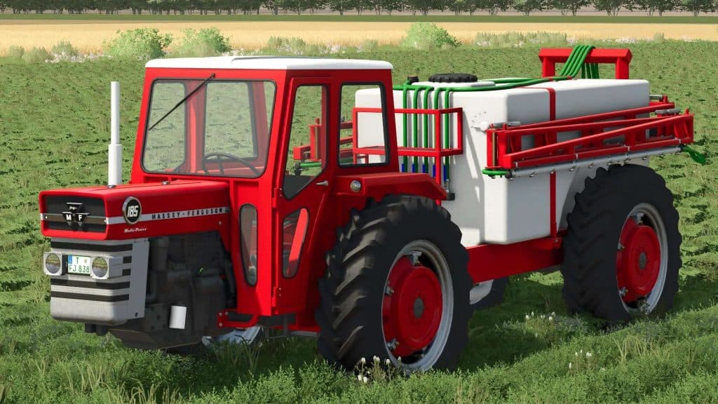 FS25 Massey Ferguson 185 Sprayer v1.0 - FS 25 Implements & Tools Mod ...
