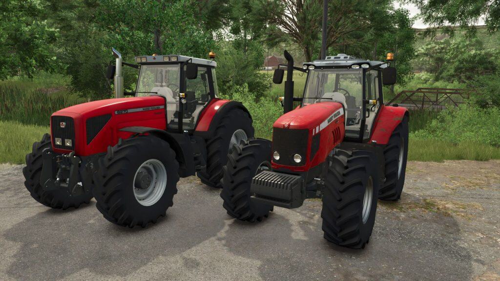 FS25 Massey Ferguson 7480 / 8270 Series v1.0 - FS 25 Tractors Mod Download