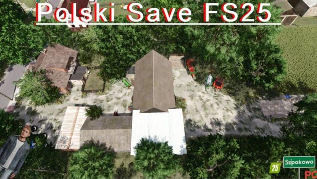 FS25 Polski Save v1 (2) - Farming simulator 19 / 17 / 15 Mod
