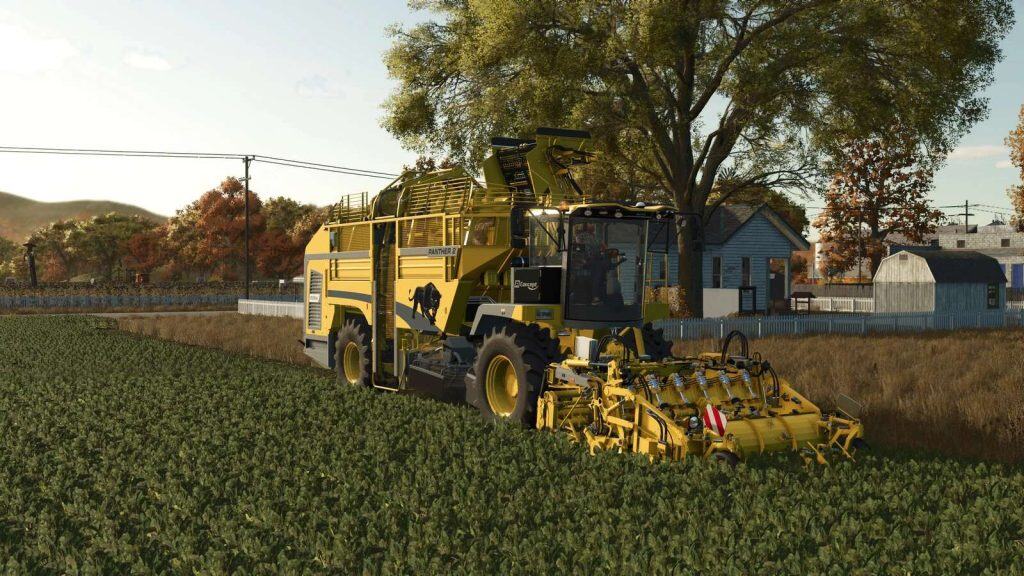 FS25 Ropa Panther 2 v1.0 - FS 25 Combines Mod Download