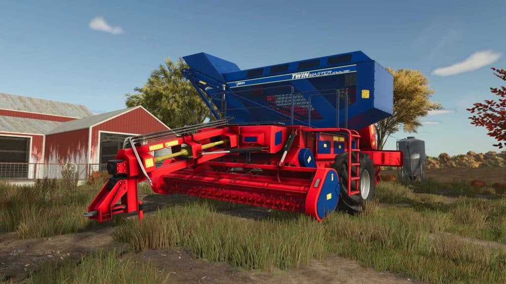 FS25 Twin Master Combine v1 (1) - Farming simulator 19 / 17 / 15 Mod